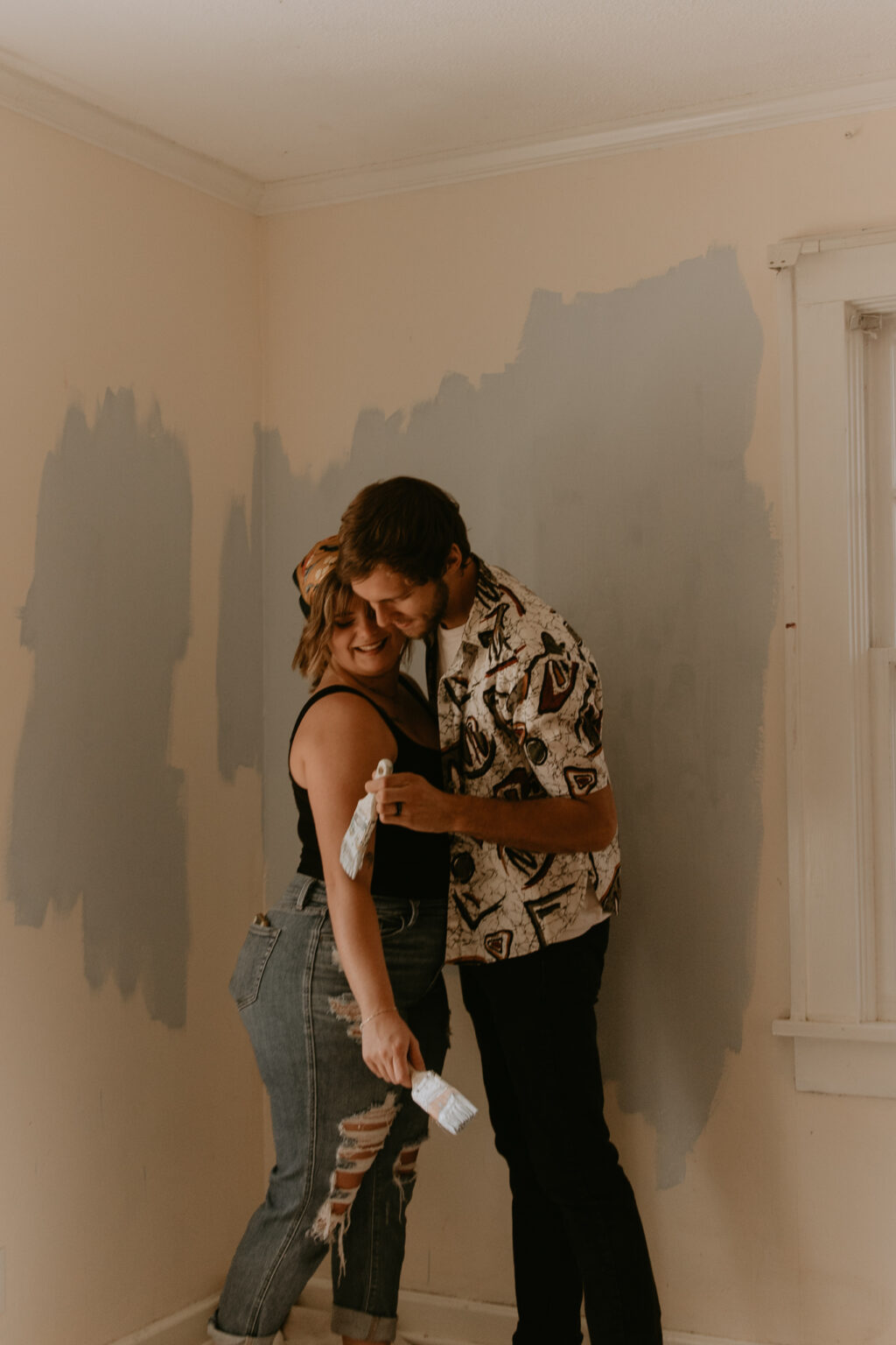 Cozy Home Anniversary Photoshoot | Ady + Chase - M.Large Photography