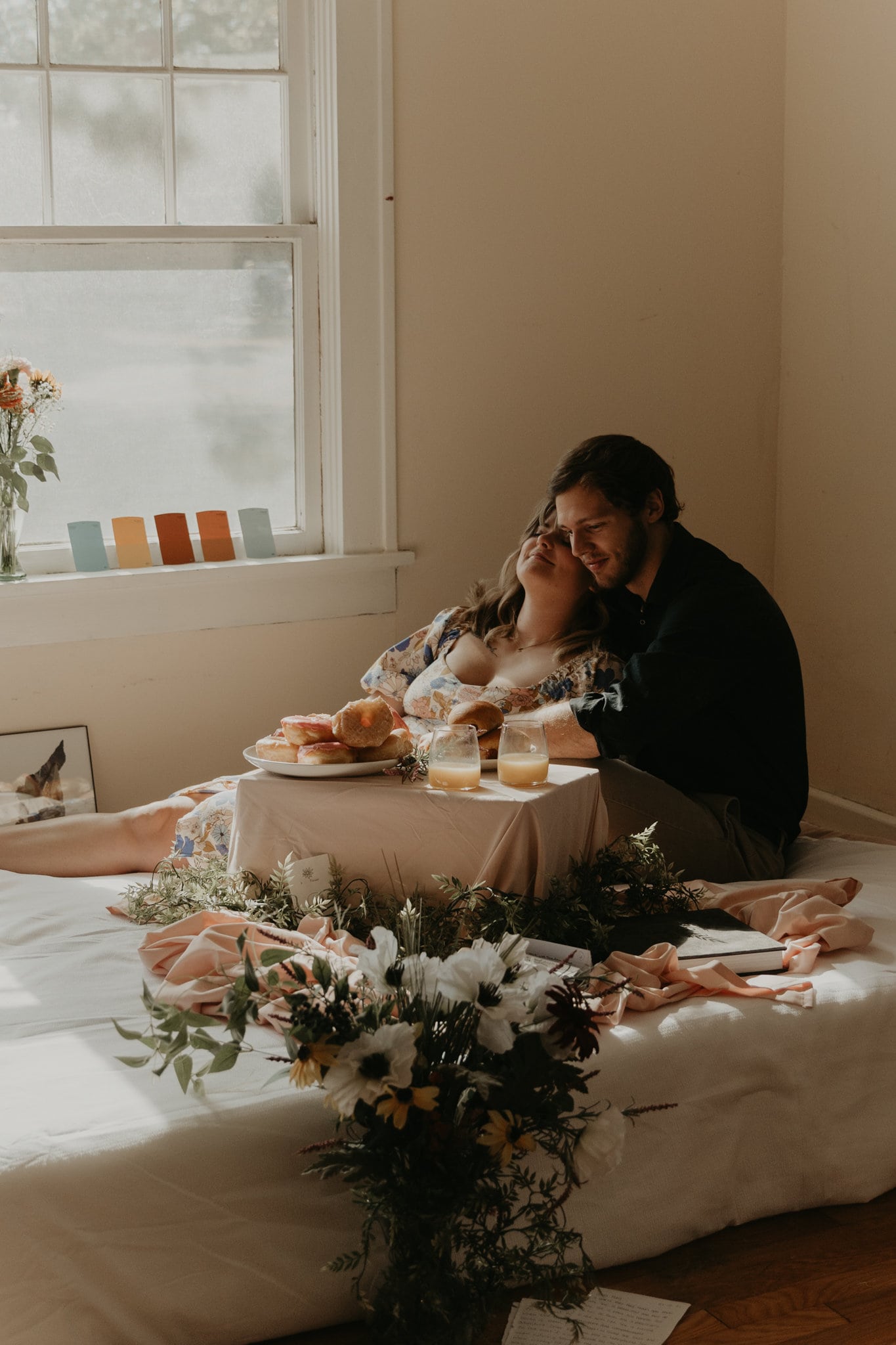 Cozy Home Photoshoot for an Anniversary - M.Large Photography
